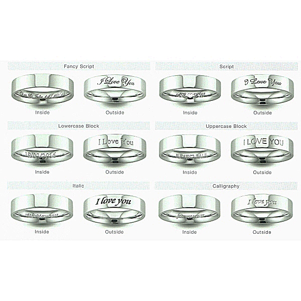 Wedding Ring Band Shapes at Charlott Leff blog