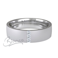 Diamond Wedding Ring - All Metals - Prezioso ( Prezioso-DWR)